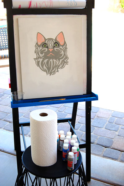 DIY Painting Party - A Hint of Home
